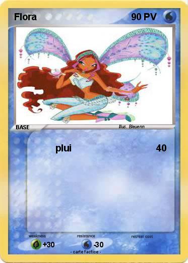 Pokémon Flora 344 344 - plui - Ma carte Pokémon
