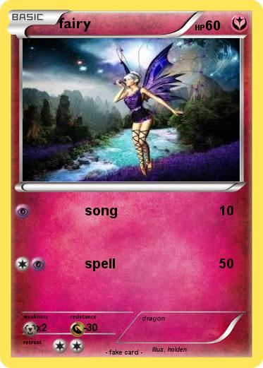 Pokémon fairy 351 351 - song - My Pokemon Card