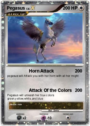 Pokémon Pegasus 684 684 - Horn Attack - My Pokemon Card