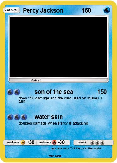 Pokémon Percy Jackson 662 662 - son of the sea - My Pokemon Card