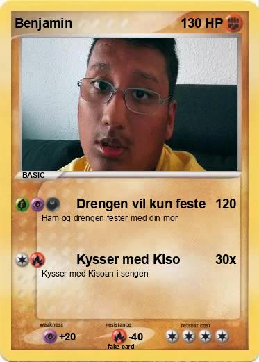 Pokémon Benjamin 572 572 - Drengen vil kun feste - My Pokemon Card