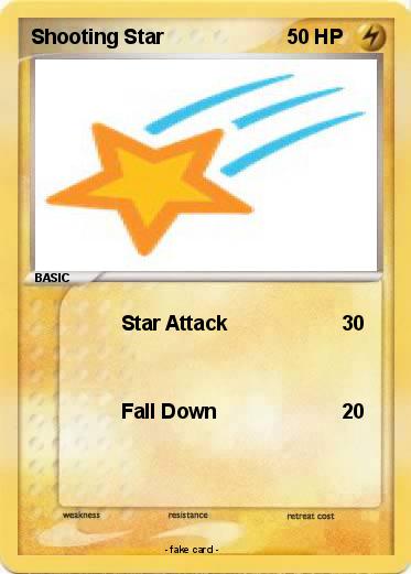 Pokémon Shooting Star 30 30 - Star Attack - My Pokemon Card