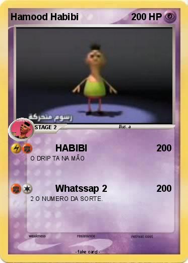 Pokémon Hamood Habibi 2 2 - HABIBI - My Pokemon Card