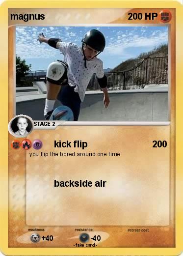 Pokémon magnus 109 109 - kick flip - My Pokemon Card