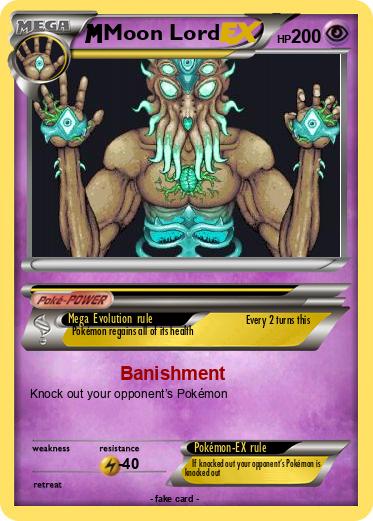 Pokémon Moon Lord 89 89 - Banishment - My Pokemon Card