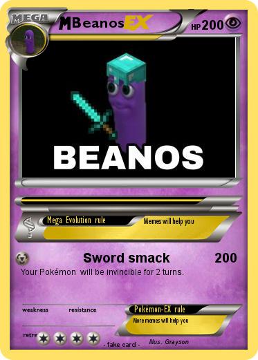 Pokémon Beanos 76 76 - Sword smack - My Pokemon Card
