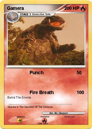 Pokémon Gamera 35 35 - Punch - My Pokemon Card