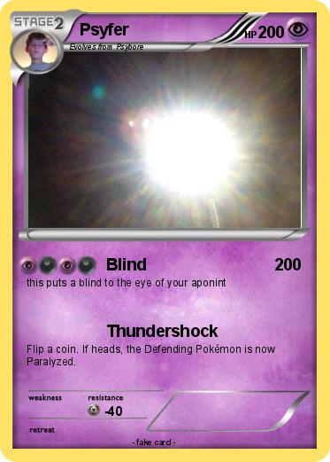 Pokémon Psyfer - Blind - My Pokemon Card