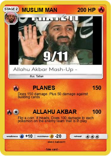 Pokémon MUSLIM MAN 2 2 - PLANES - My Pokemon Card