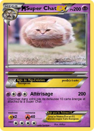 Pokémon Super Chat 151 151 - Attérisage - Ma carte Pokémon