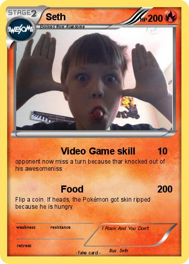Pokémon Seth 188 188 - Video Game skill - My Pokemon Card