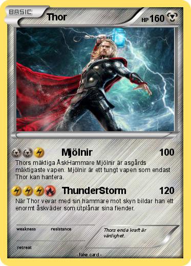 Pokémon Thor 727 727 - Mjölnir - My Pokemon Card