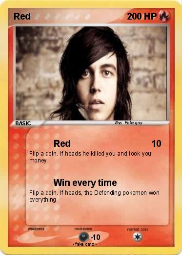 Pokémon Red 2809 2809 - Red - My Pokemon Card