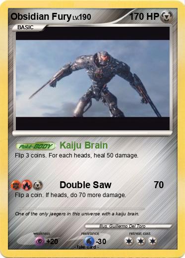 Pokémon Obsidian Fury 5 5 - Kaiju Brain - My Pokemon Card