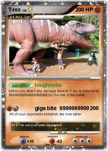 Pokémon T rex 524 524 - toughness - My Pokemon Card