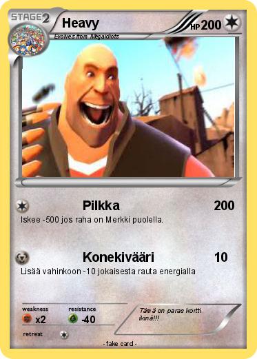 Pokémon Heavy 345 345 - Pilkka - My Pokemon Card