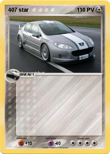 Pokémon 407 star - Ma carte Pokémon
