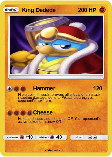 Pokémon King Dedede 324 324 - Hammer - My Pokemon Card
