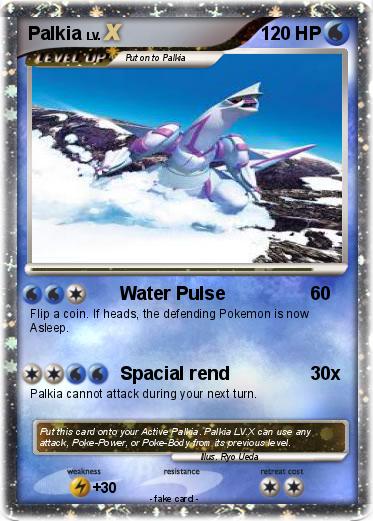 Pokémon Palkia 3652 3652 - Water Pulse - My Pokemon Card