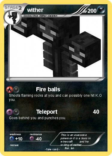 Pokémon wither 402 402 - Fire balls - My Pokemon Card