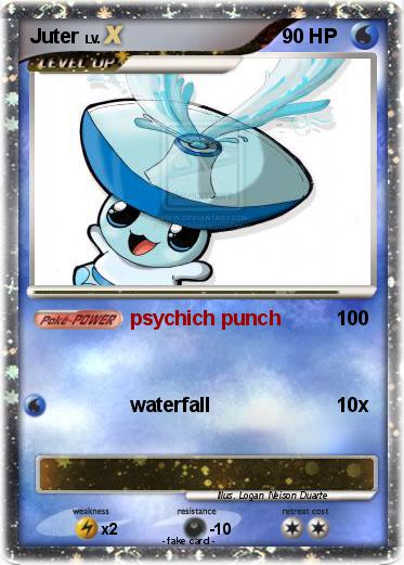 Pokémon Juter 2 2 - psychich punch - My Pokemon Card