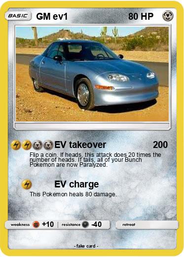 Pokémon GM ev1 - EV takeover - My Pokemon Card