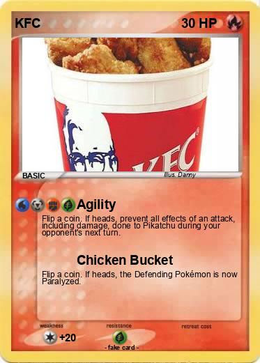 Pokémon KFC 264 264 - Agility - My Pokemon Card