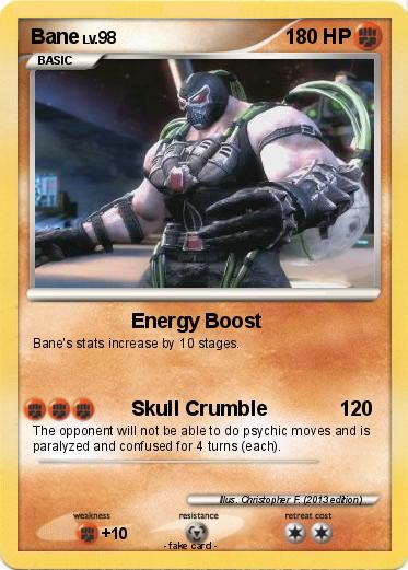 Pokémon Bane 88 88 - Energy Boost - My Pokemon Card