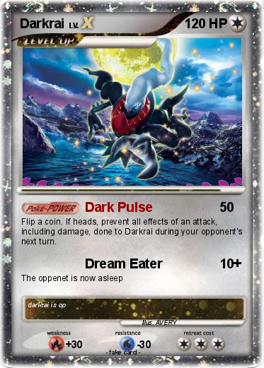 Pokémon Darkrai 4860 4860 - Dark Pulse - My Pokemon Card