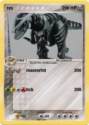Pokémon rex 290 290 - masterhit - My Pokemon Card