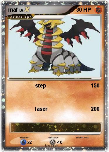 Pokémon maf - step - My Pokemon Card