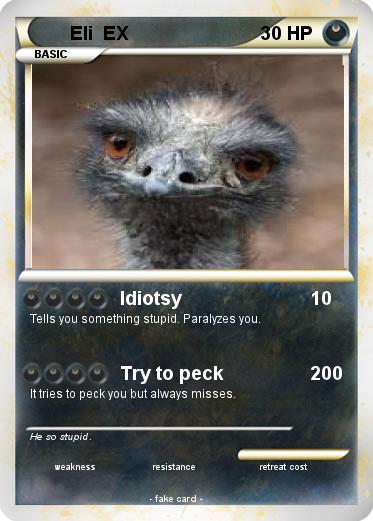Pokémon Eli EX 2 2 - Idiotsy - My Pokemon Card