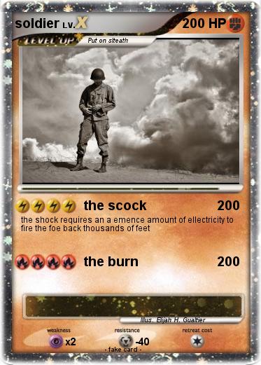 Pokémon soldier 298 298 - the scock - My Pokemon Card