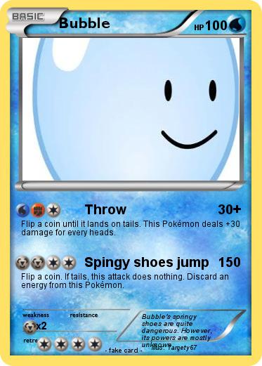 Pokémon Bubble 361 361 - Throw - My Pokemon Card