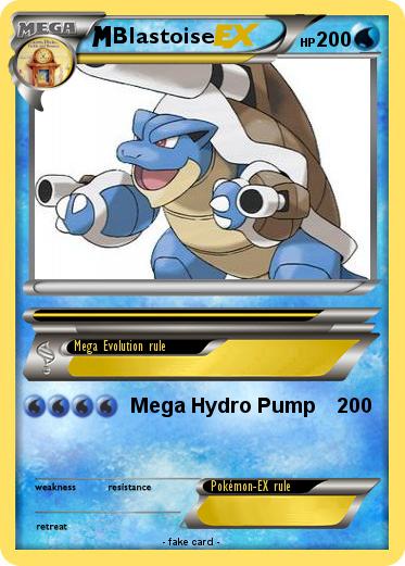 Pokémon Blastoise 2171 2171 - Mega Hydro Pump - My Pokemon Card