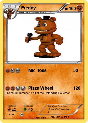 Pokémon Freddy 2659 2659 - Mic Toss - My Pokemon Card