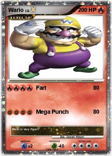Pokémon Wario 433 433 - Fart - My Pokemon Card