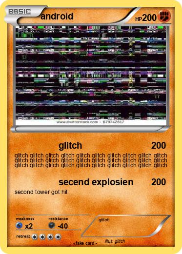 Pokémon android 433 433 - glitch - My Pokemon Card