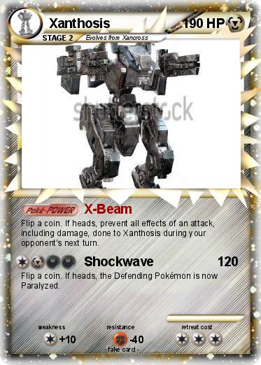 Pokémon Xanthosis - X-Beam - My Pokemon Card