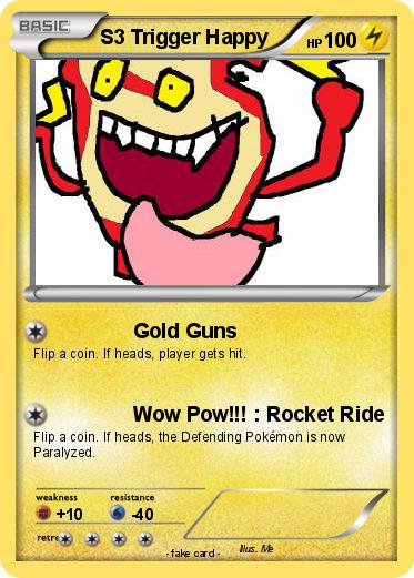 Pokémon S3 Trigger Happy - Gold Guns - My Pokemon Card