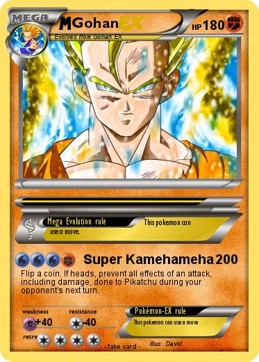 Pokémon Gohan 1338 1338 - Super Kamehameha - My Pokemon Card