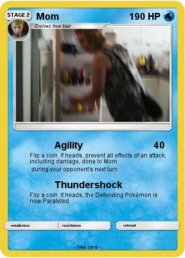 Pokémon Mom 908 908 - Agility - My Pokemon Card
