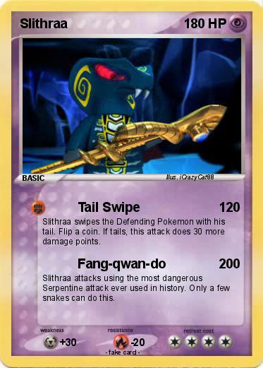 Pokémon Slithraa 5 5 - Tail Swipe - My Pokemon Card