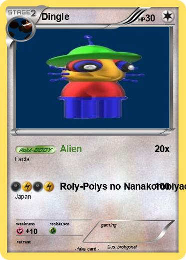 Pokémon Dingle 10 10 - Alien - My Pokemon Card