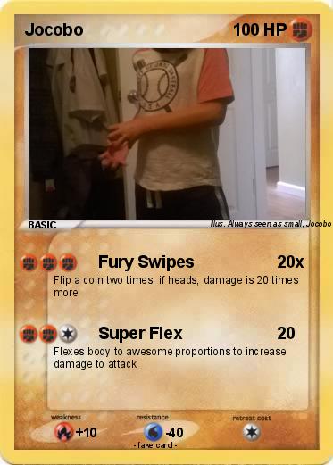 Pokémon Jocobo - Fury Swipes - My Pokemon Card