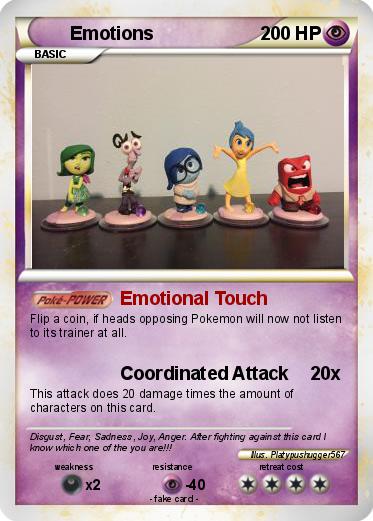 Pokémon Emotions - Emotional Touch - My Pokemon Card
