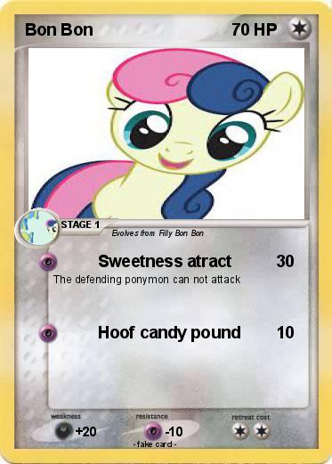 Pokémon Bon Bon 14 14 - Sweetness atract - My Pokemon Card
