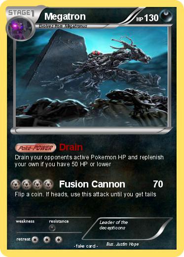 Pokémon Megatron 501 501 - Drain - My Pokemon Card