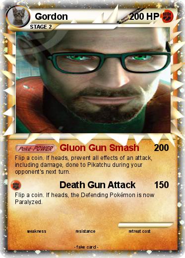 Pokémon Gordon 175 175 - Gluon Gun Smash - My Pokemon Card
