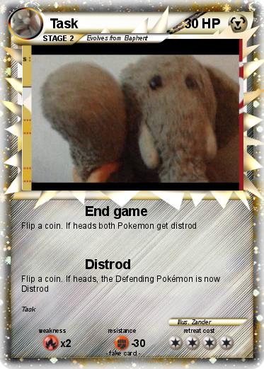 Pokémon Task - End game - My Pokemon Card